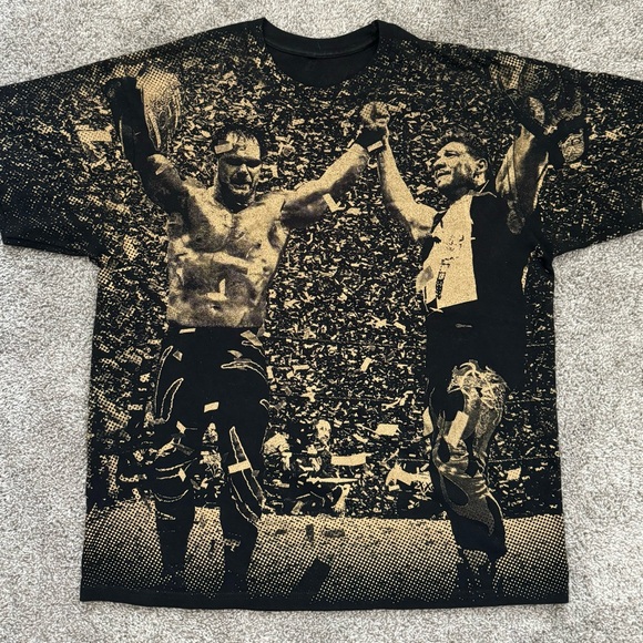 WWE | Shirts | Chris Benoit Eddie Guerrero Bootleg Aop | Poshmark
